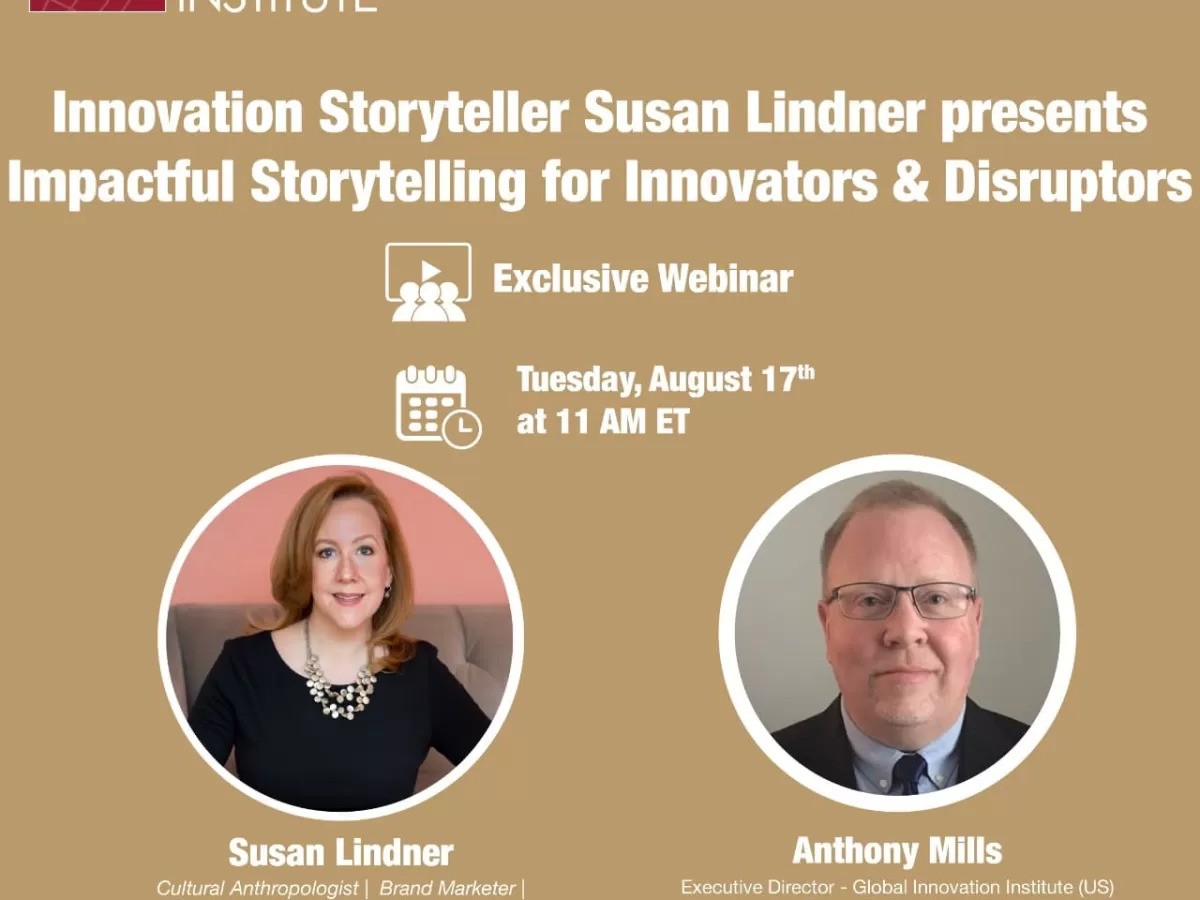 Exclusive GInI Webinar – Innovation Storyteller Susan Linder Presents ...