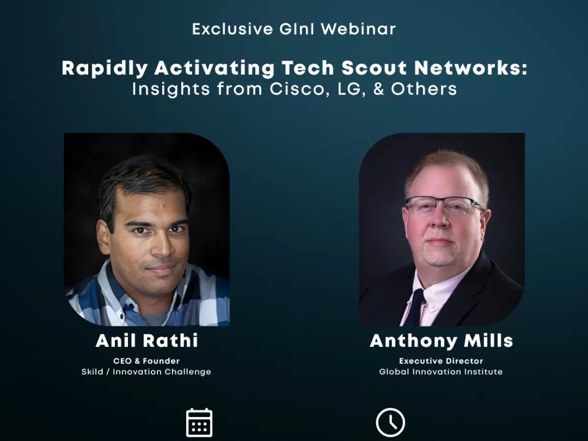 GInI Webinar - Innovation Challenges & Technology Scouts | GInI